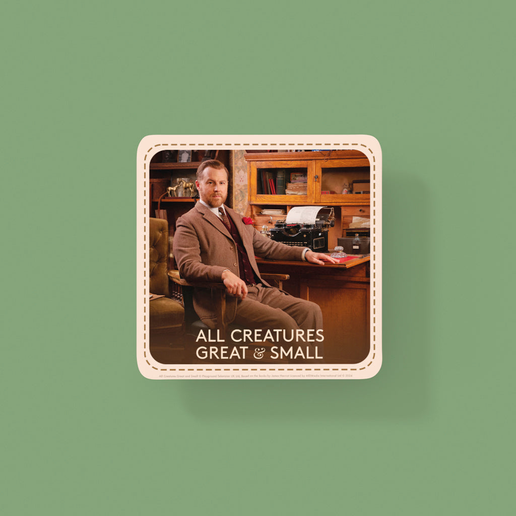 All Creatures Great and Small - Siegfried Farnon Character Coaster - C ...