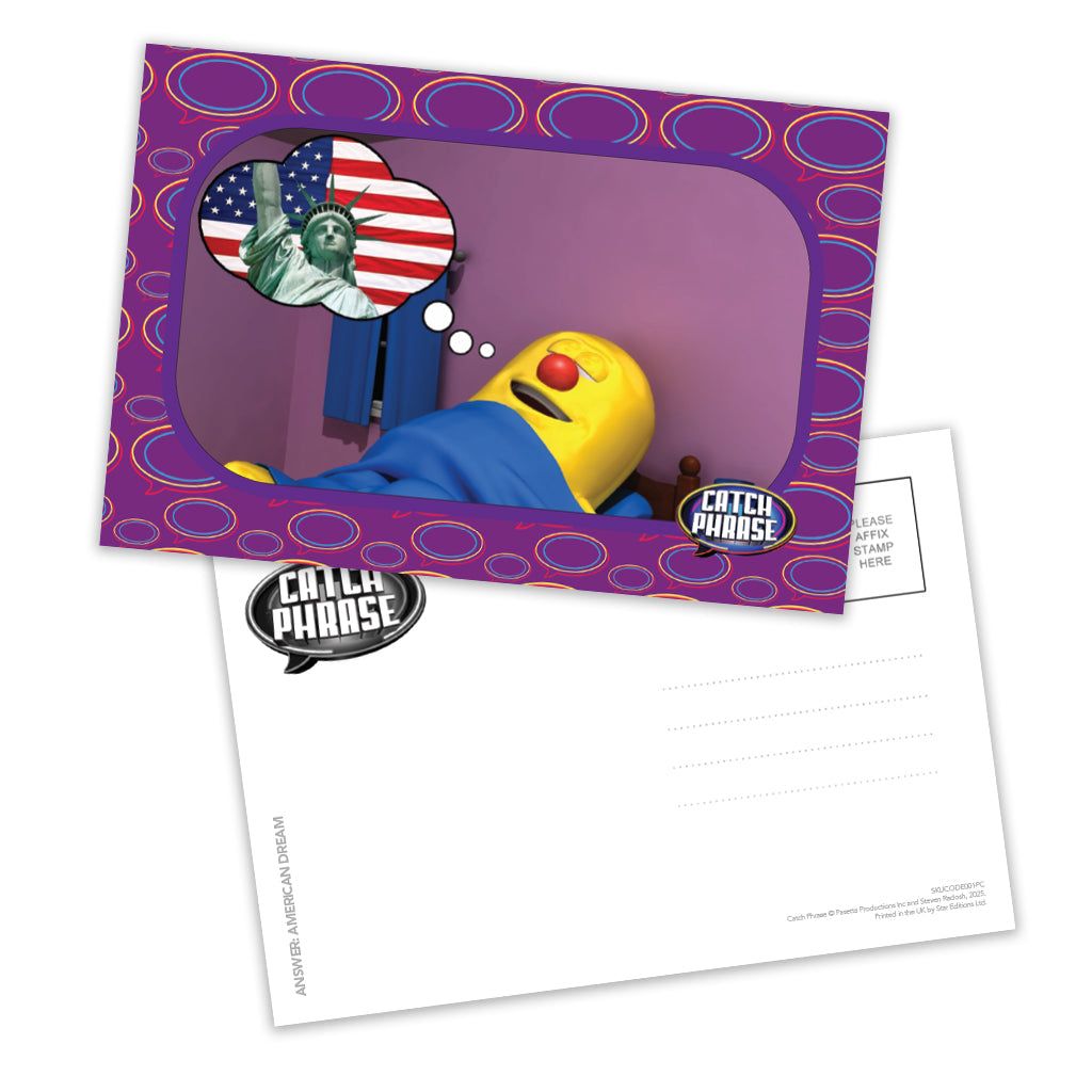Catchphrase - American Dream Post Card Set – Catchphrase – AllMyTV